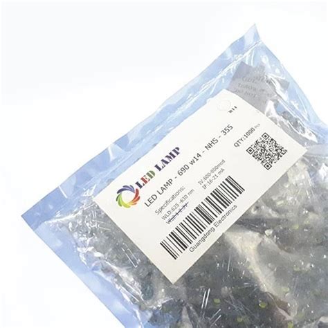 ال ای دی کلاهی سفید مهتابی Led Lamp بسته 1000 تایی روبوایکیو