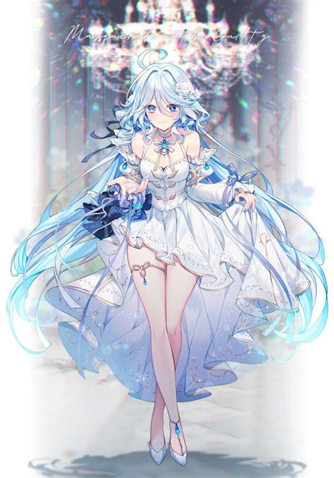芙卡洛斯、focalors、芙宁娜·德·枫丹furina De Fontaine、水之魔神、水神、正义之神、不休独舞、罪人的终幕 推：taya