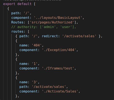 可以根据后端指定path和component生成动态路由吗？ · Issue 4691 · Ant Designant Design Pro · Github