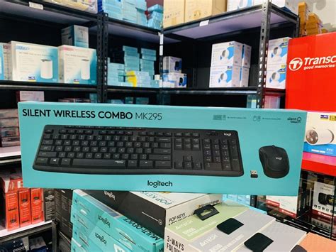 Logitech Mk295 Silent Wireless Keyboad And Mouse Combo Computers