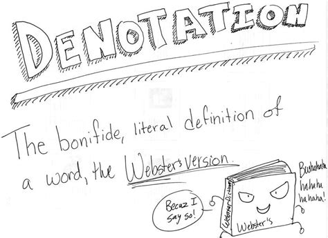 Denotation Glossary Of Literary Terms By Lit Genius Editors