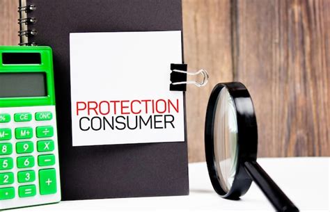 Premium Photo Protection Consumer Text Concept On Notepadfinancial Business Concept