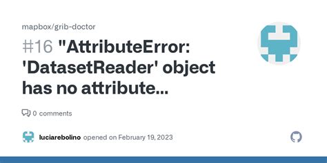 Attributeerror Datasetreader Object Has No Attribute Affine · Issue 16 · Mapboxgrib