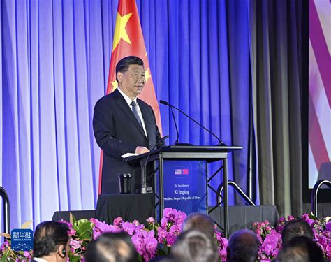 从“我”到“我们”，习近平旧金山讲述“人民故事”杭州网