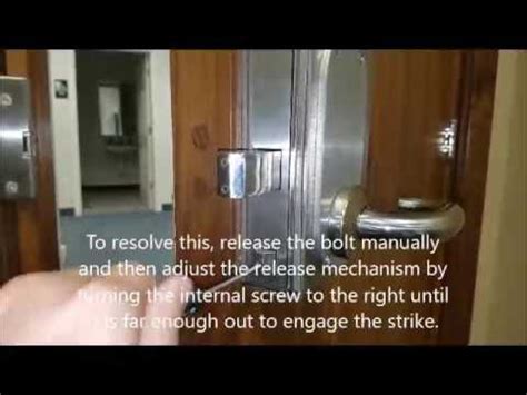 Surelock McGill Purbrook Single Point Lock Adjustment YouTube