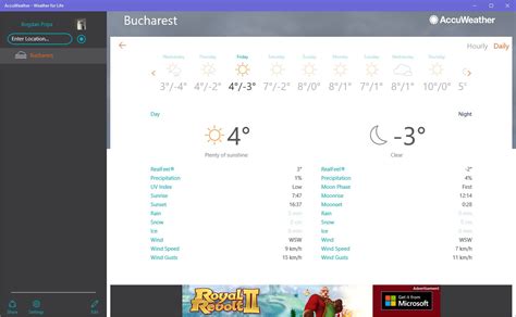 AccuWeather Launches On Windows As Universal App Softpedia