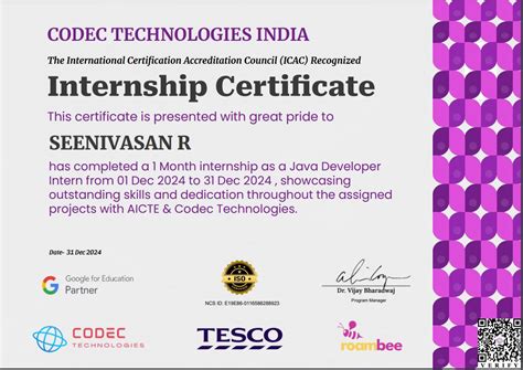 Seenivasan R On Linkedin Thrilled To Share That Ive Successfully Completed A One Month Internship…