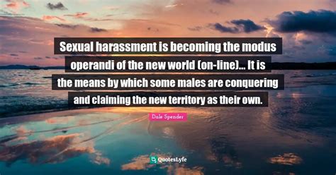 Sexual Harassment Is Becoming The Modus Operandi Of The New World On