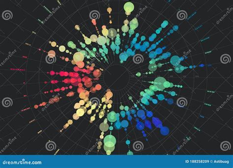 Big Data Visualization Complex Data Concept Abstract Information Diagram Visual Big Data