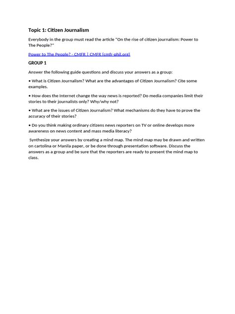 Q2 Week1 Group Reporting Pdf Journalism Human Trafficking