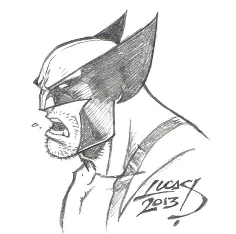 Wolverine Sketch 2013 By Lucasackerman On Deviantart