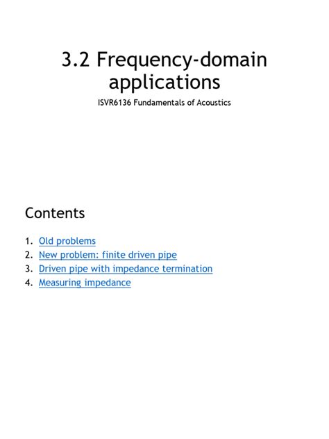 3 2 frequency domain applications pdf resonance boundary value