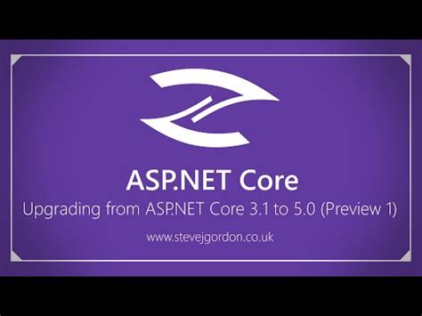 Watch Upgrading From ASP NET Core 3 1 To ASP NET Core 5 Preview 1