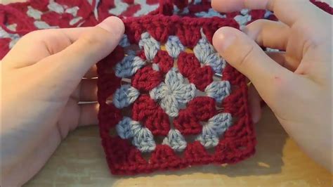Как связать бабушкин квадрат крючком Youtube