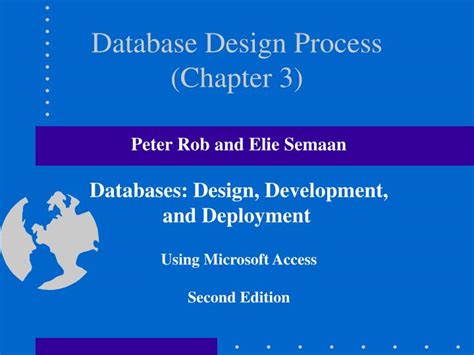 Ppt Database Design Process Chapter 3 Powerpoint Presentation Free Download Id6876741