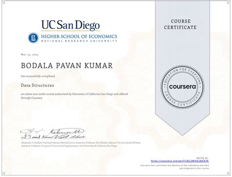 Pavan Kumar Bodala On Linkedin Received My Certificate For Completing