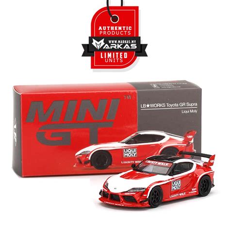 Mini Gt 164 290 Lb Works Toyota Gr Supra Liqui Moly Shopee Malaysia
