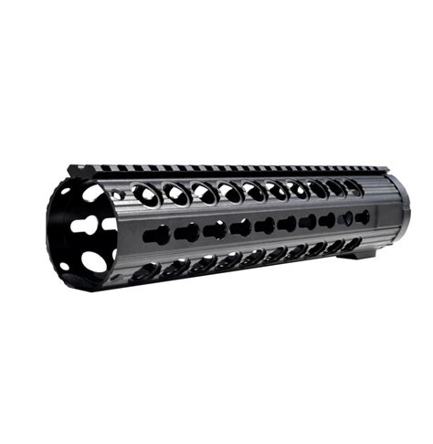 10 437 Free Float Keymod Handguard For 308 Low Profile Large 1 935 Id