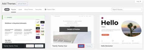 How To Install A WordPress Theme Methods