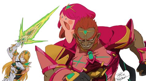 Pyra And Mythra Super Smash Brothers Ultimate Know Your Meme