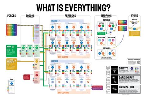 Every Known Quantum Particle Poster Rinfographics