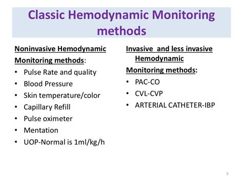 Hemodynamic Monitoring Explained At Benjamin Hutchison Blog