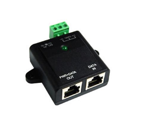 Poe Adapter Industrial W Redundancy Passive Power Over Ethernet Dc Jack 2 1mm