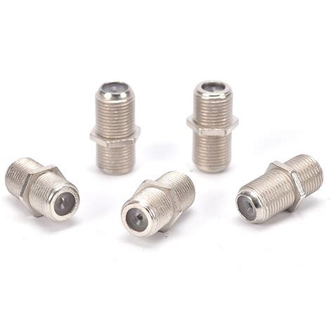 10pcs F Type Coupler Adapter Connector Female Ff Grandado