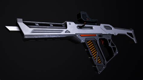 Sci Fi Assault Rifle