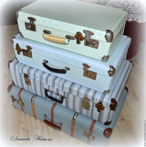 Чемоданы "Комод" – заказать на Ярмарке Мастеров – C9JY9RU ...