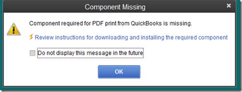 Troubleshoot Component Required For Pdf Print From Quickbooks Is Missing” Error Scott M Aber