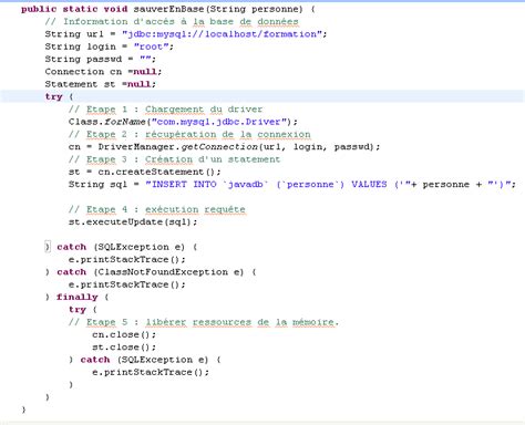 tutoriel java n°12 accès base de données mysql