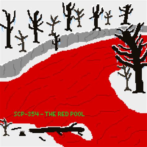 Pixilart Scp 354 The Red Pool By Uarnam