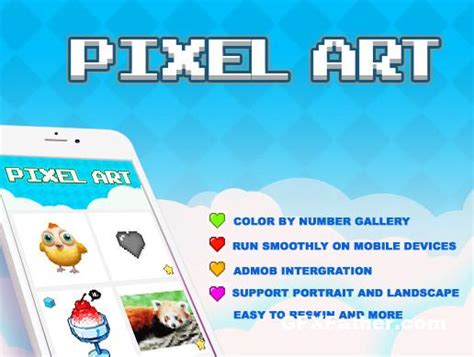 Unity Asset Pixel Art Color By Number V14 Gfxfather