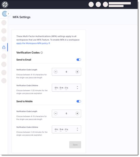 Configuring Verification Codes For Multi Factor Authentication Mfa
