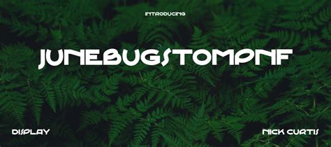Junebugstompnf Font Download Free Fontdownload