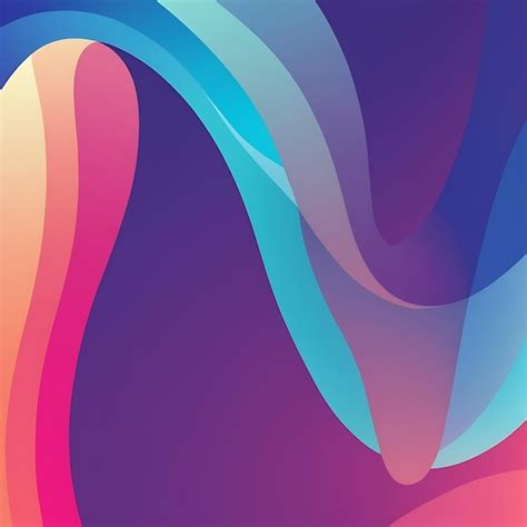 premium photo abstract gradient smooth wave motion background