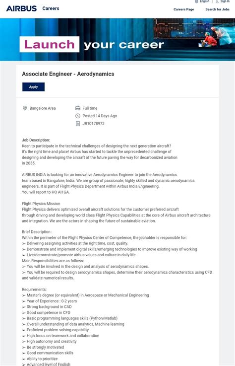 Jyoti Gupta On Linkedin Airbus Off Campus Drive 2023 Associate Engineer B E B Tech M E M…