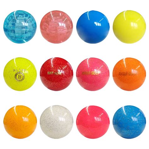 1pcs 최고 품질 골프 공원 공 다양 한 스타일 투명 피라미드 솔리드 솔리드 리본 골드 파우더 솔리드 컬러 골프 공골프 공 Aliexpress