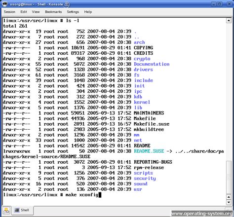 Operating System Screenshot Linux Linux Kernel 01