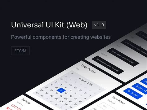 Universal Ui Kit Designs Themes Templates And Downloadable Graphic Elements On Dribbble