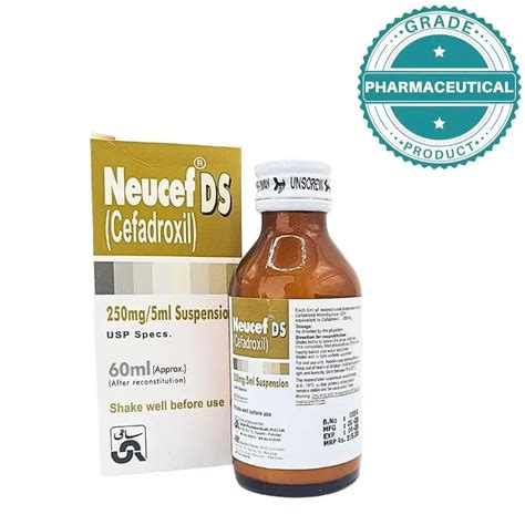 Neucef Ds Syrup Cefadroxil 60ml Dermapk