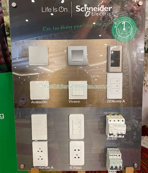 Phân phối Công tắc ổ cắm Schneider chính hãng tại Việt Nam