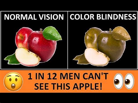 Color Blind Test Comparison Apple