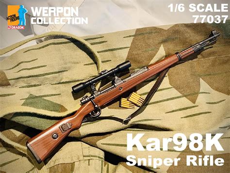 16 Wwii ドイツ軍 Kar98k スナイパーライフル 完成品【dr770370089195770370】