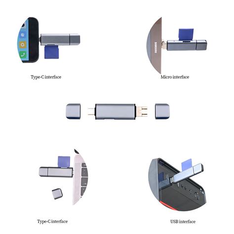 Sd Card Reader Micro Sd Tf Card Usb Sd Adapter Tf Grandado