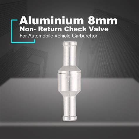 ⭐8mm Fuel Non Return Inline Check Valve Vacuum Hose One Way For Automobile Shopee Thailand