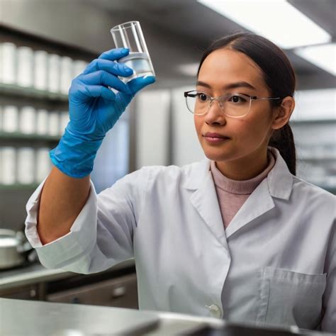 Premium Photo Innovative Food Laboratory Scientist Pioneering Advanced Research And Safety In