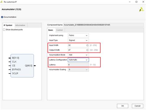 Generate And Configure A Xilinx Accumulator Ip In Labview Fpga Ni