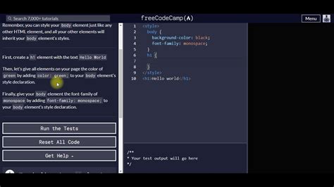 Inherit Styles From The Body Element Youtube